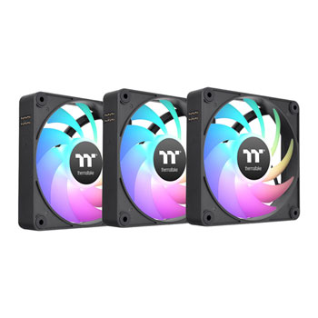 Thermaltake CT140 EX ARGB Sync 140mm Black Fan 3-Pack LN145253 - CL ...