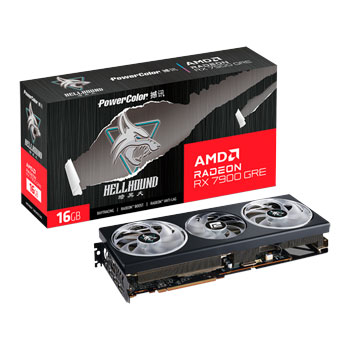 PowerColor AMD Radeon RX 7900 GRE HELLHOUND 16GB Graphics Card LN145729 ...