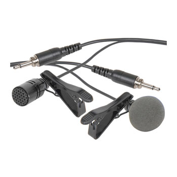 Citronic Twin Tuneable Dual UHF Beltpack Microphone System LN147659 ...