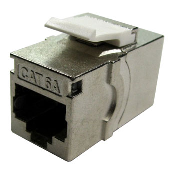 Scan CAT6A Passthrough Keystone Module LN148424 - UT-899CAT6AKJST | SCAN UK