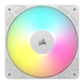 Corsair RS120 ARGB PWM 120mm Fan 3PK - Simplified Control - Daisy-Chain ...