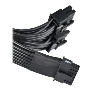 SilverStone 550cm EPS 8-pin to 12+4 pin 12V-2x6 PCIe Gen5 Cable LN152353 - SST-PP15-EPS | SCAN UK