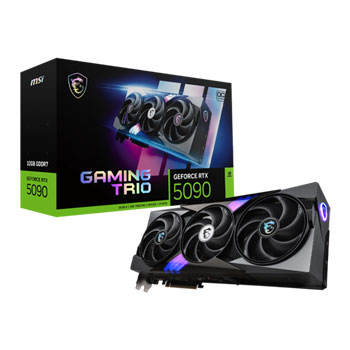 Refurbished - Open Box MSI NVIDIA GeForce RTX 5090 32GB GAMING TRIO OC ...