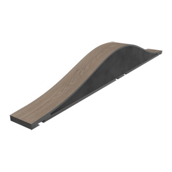 Vicoustic Flexi Wave Ultra 1190 - Box of 6, Brown Oak LN164755 - B05649 ...