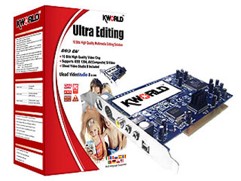 Kworld DV/AV 883 Video Editing Card LN14855 - VS-883DV-Pro | SCAN UK