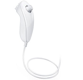 Nintendo Wii Nunchuck Controller White LN17183 - 0045496890032 | SCAN UK