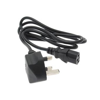 6m UK Power Cable (Kettle Lead Type) Moulded with UK Plug LN5144 | SCAN UK