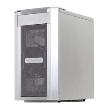 Silverstone Silver SG03 SFF mATX Tower Aluminium PC Case LN18973 - SST ...