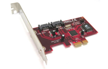 Lycom PE-103R5 PCI-E Dual Port Controller (Raid 5,0,1,10 & JBOD) NCQ ...