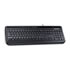 MS Wired Keyboard 600 Spill Resistant Black Keyboard USB Multimedia ...