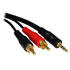 Xclio 3.5mm to 2x RCA Audio Cables 10M LN52207 - 2TR-310 | SCAN UK