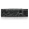 Compoint K9014 Black Standard Keyboard 104 keys - USB LN56000 | SCAN UK