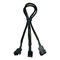 4 Pin PWM Y Cable from Gelid Connect two PWM fans to one socket LN58568 ...
