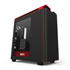 NZXT H440 New Edition Matte Black/Red Gaming Case with Window LN66349 ...