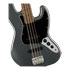 Squier - Affinity Series Jazz Bass Charcoal Frost Metallic with Laurel ...