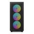 NZXT H7 Flow RGB Black Mid Tower Tempered Glass PC Gaming Case LN135984 ...