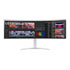 Refurbished - LG 49WQ95C-W 49" Ultrawide DQHD 144Hz Curved FreeSync Premium Pro IPS Open Box ...