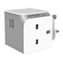 Allocacoc PowerCube 'miniCube USB' 2 UK Socket Mains Extension Plug ...