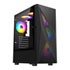 CIT Falcon Black Mid Tower Tempered Glass PC Gaming Case LN153787 ...