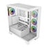 FSP M540 ARGB Dual Chamber Mid Tower Tempered Glass PC Gaming Case with ...