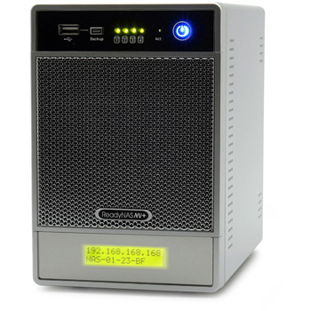 RND4000-100EUS NetGear ReadyNAS NV+ 4 Bay Gigabit Desktop Network ...