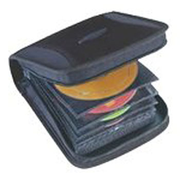 Targus Edge 32 Disc CD/DVD/Blu-ray Portable Zipper Case LN21024 ...