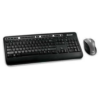 Microsoft Wireless Media Desktop 3000 USB Multimedia Keyboard & Laser ...