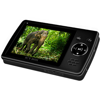 Icy Box IB-MP-101 3.5" portable TV LN26761 | SCAN UK