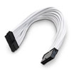 Xclio White 24 Pin Braided ATX Cable LN137901 | SCAN UK