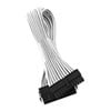 CableMod ModFlex 30cm White Sleeved 24pin ATX Power Cable Extension ...
