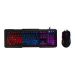 CiT Avenger Backlit Keyboard & Optical Mouse Bundle USB LN89653 ...
