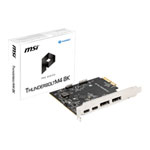MSI 2 Port Thunderbolt 4 PCI Express Add-in Card LN127974 - THUNDERBOLT ...