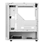 Sharkoon RGB Slider White Mid Tower Tempered Glass PC Gaming Case ...