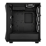 Sharkoon REV300 Black Mid Tower Tempered Glass PC Gaming Case LN149784 ...