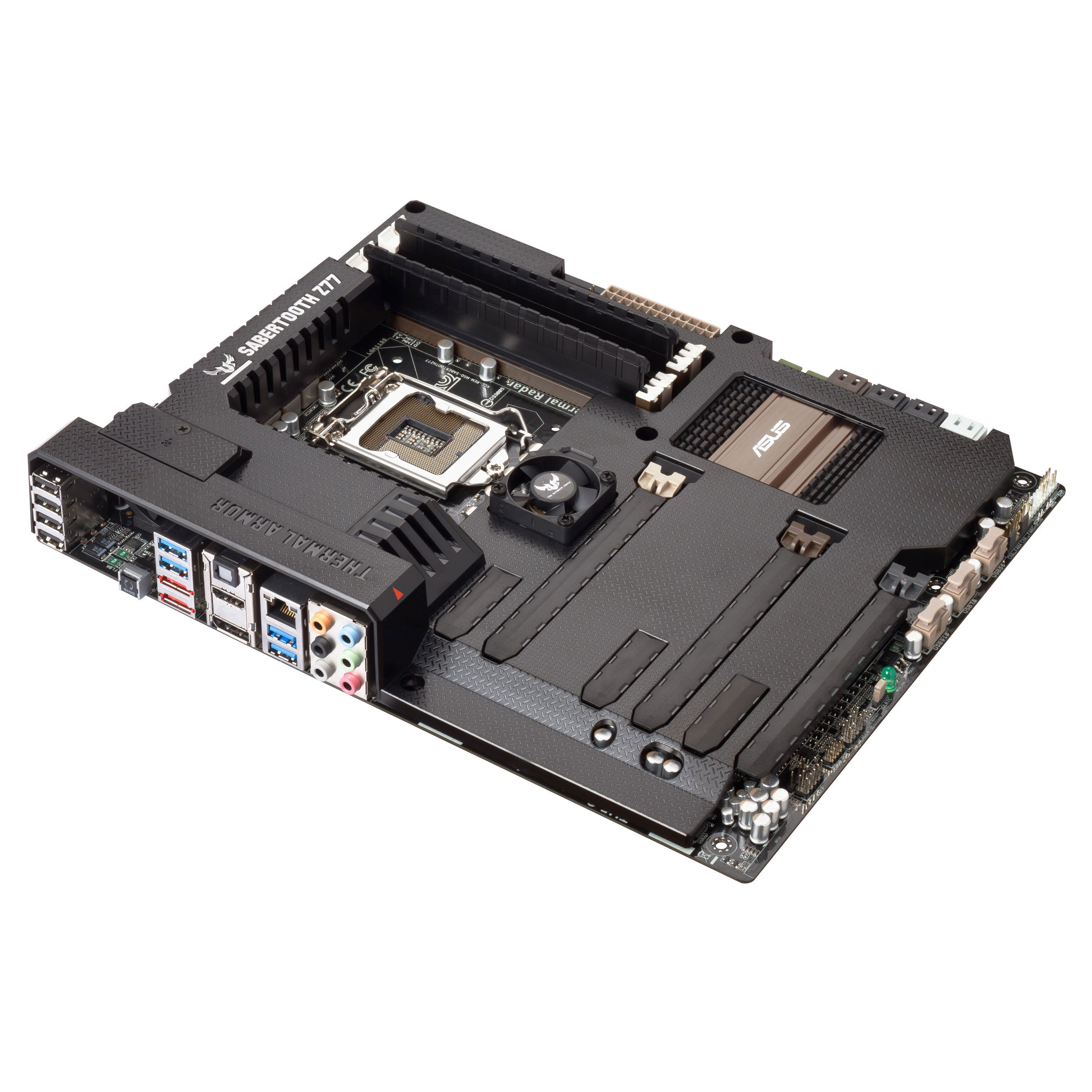 ASUS Sabertooth Z77 Intel Z77 Socket 1155 Ivybridge Ready Motherboard ...