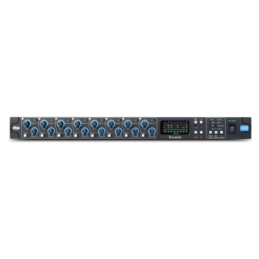 Focusrite OctoPre DYNAMIC Mk II Mic PreAmp LN44380 - MOSF0010UK/EU ...
