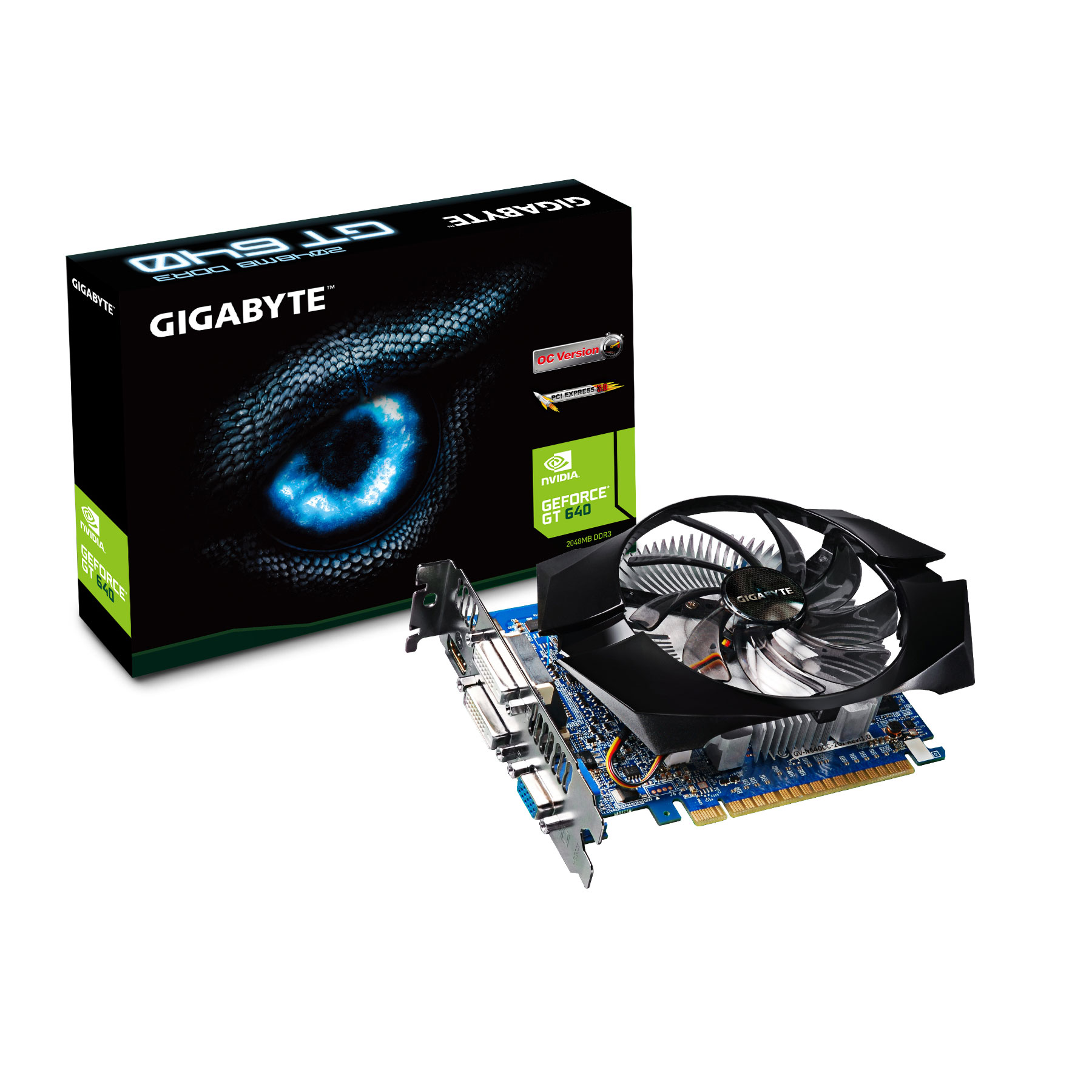 Gigabyte NVIDIA GT 640 HD Series Graphics Card - 2GB LN45419 - GV ...