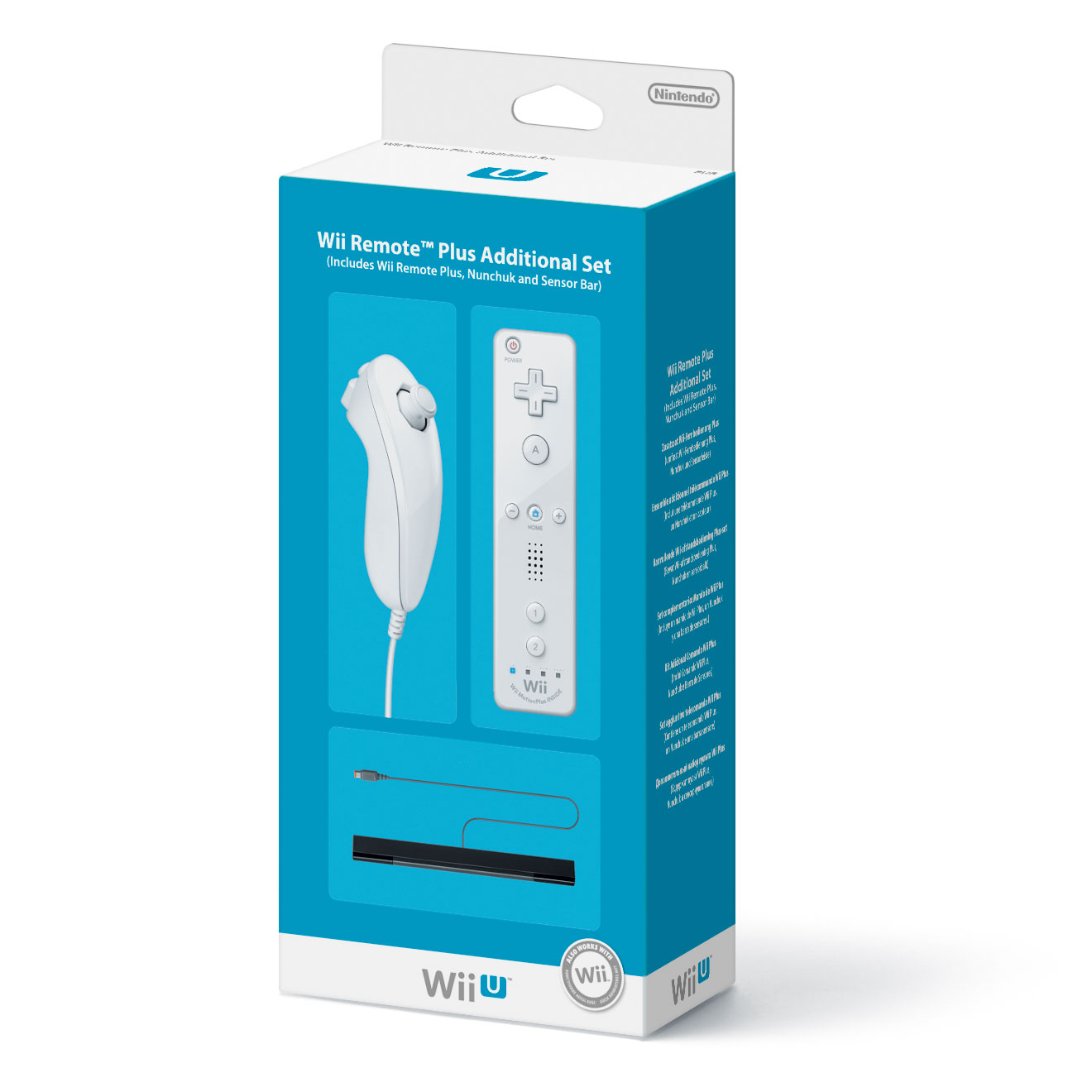 Nintendo Wii Remote Plus Additional Set White LN47069 - NIN1024 | SCAN UK