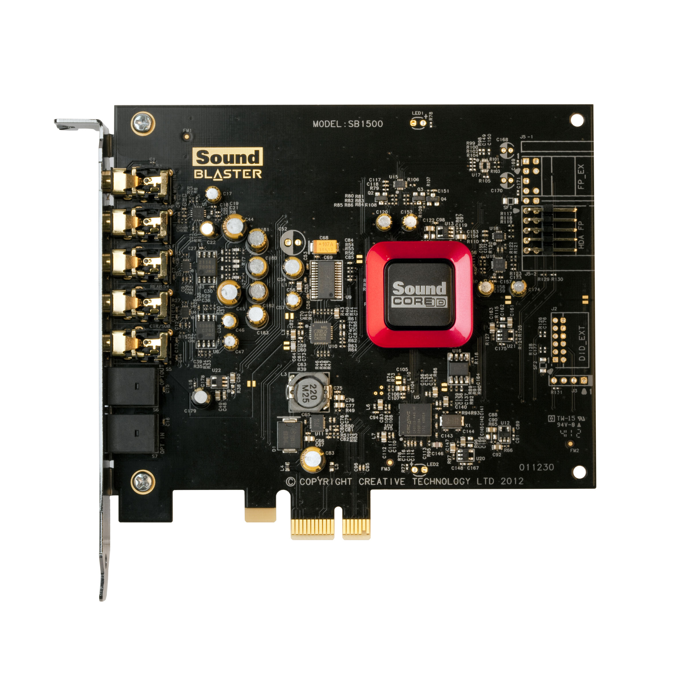 Sound Blaster Z PCI EXpress Gaming Sound Card 5.1Ch 30SB150200000 ...