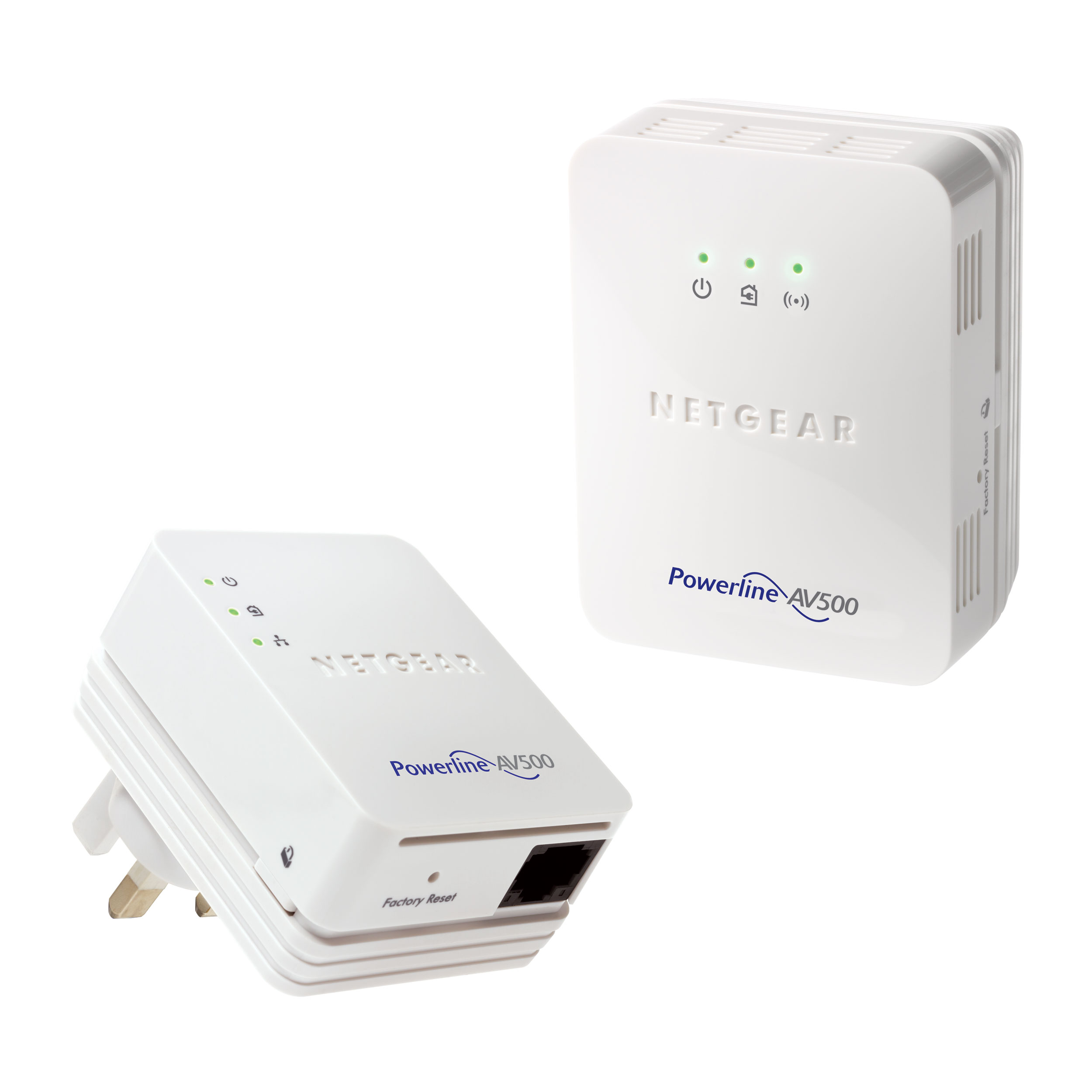 500Mbps Homeplug WiFi Access Point Extender kit (x2) from netgear ...