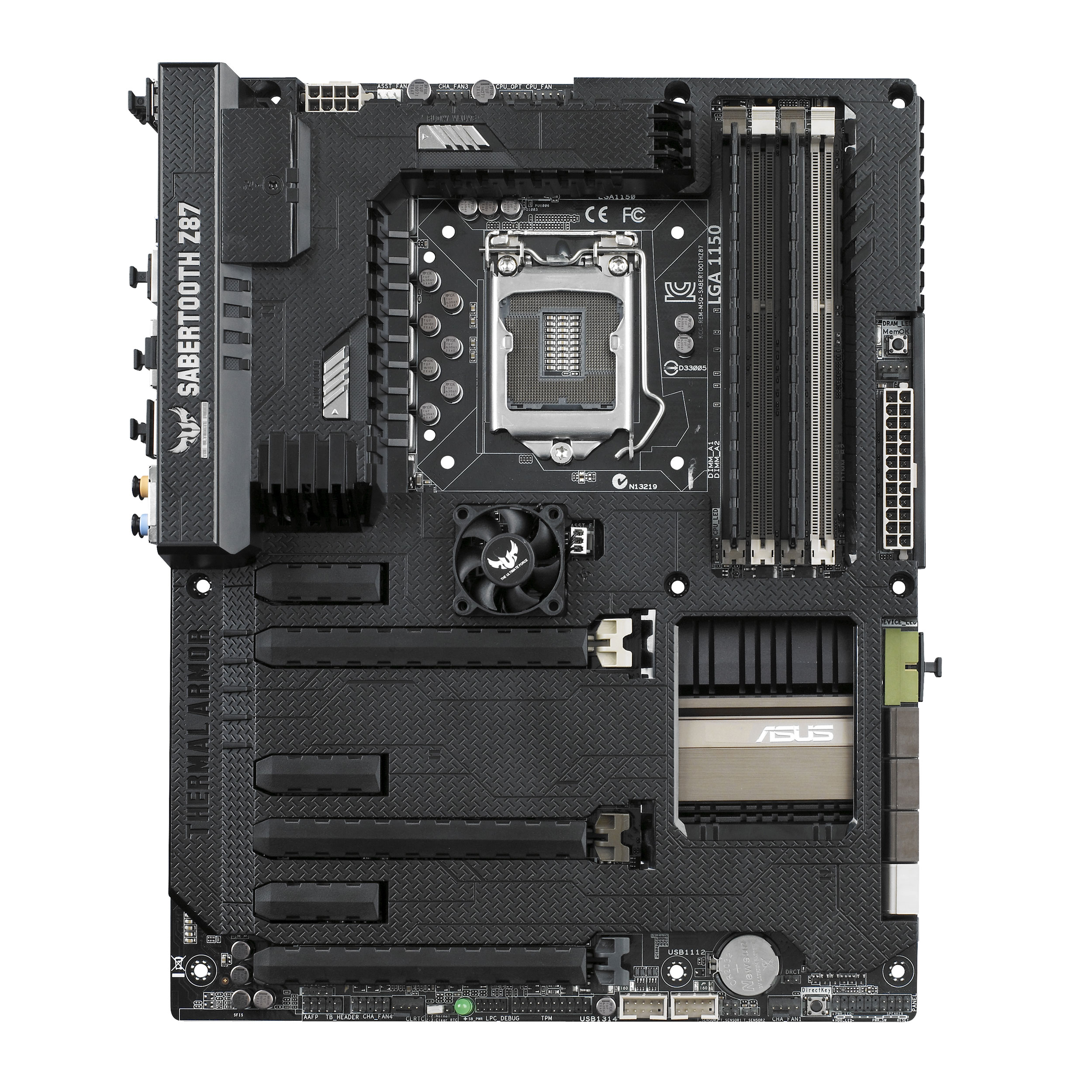 Z87 SABERTOOTH Intel S1150 ASUS ATX Motherboard LN51129 - SABERTOOTH ...