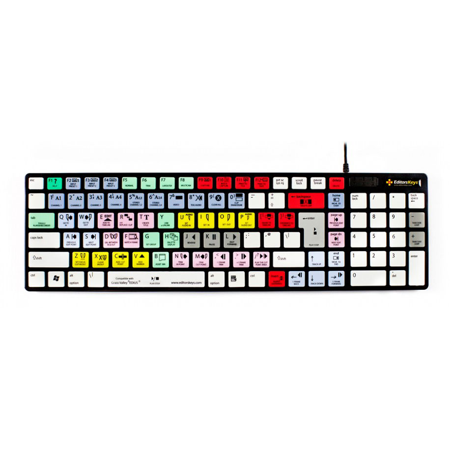 Editors Keys EDIUS Keyboard - EKGVED002 LN51875 | SCAN UK