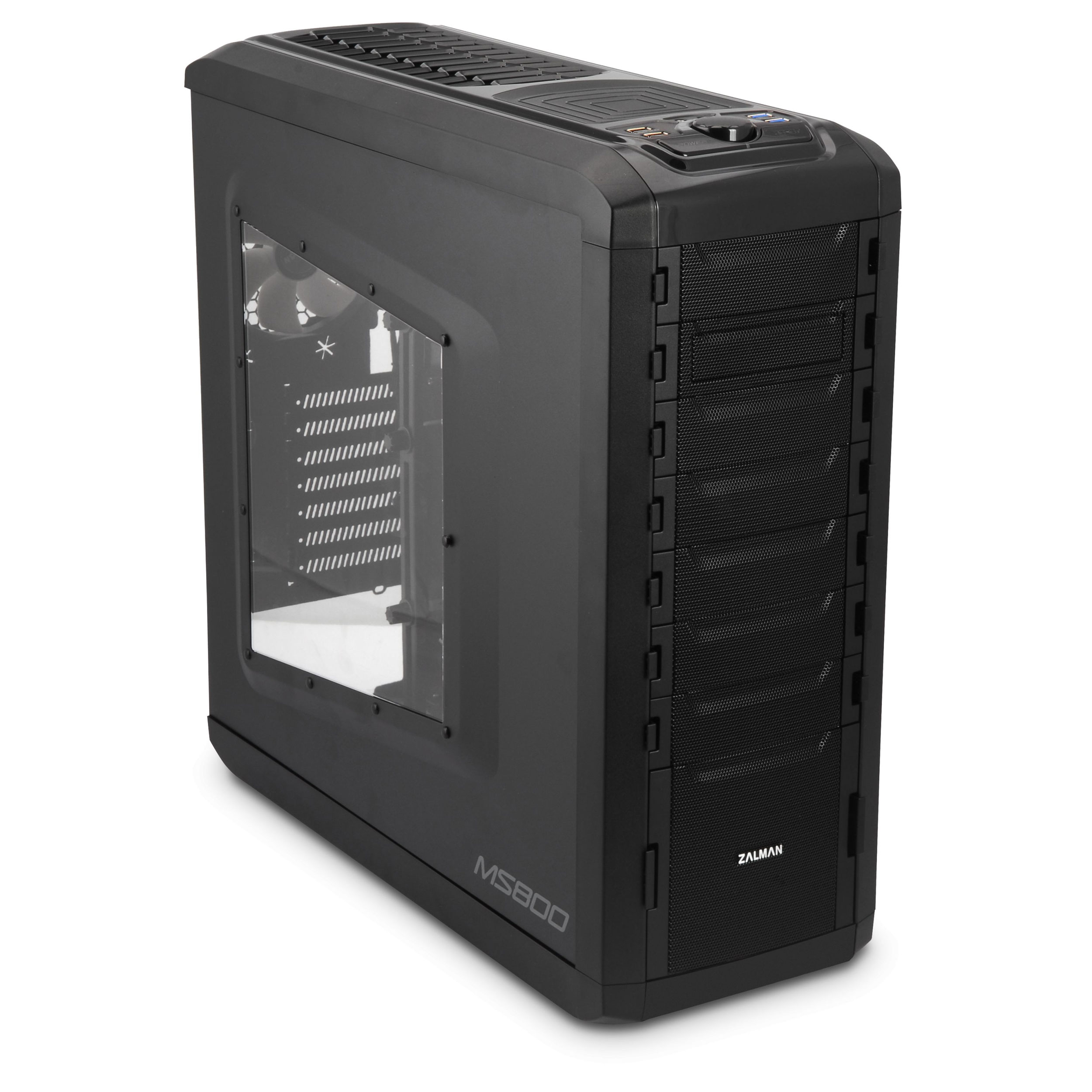 Zalman MS800 Plus Mid Tower Case LN53231 - MS800-PLUS | SCAN UK