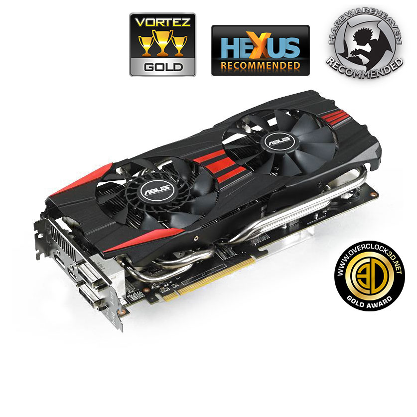 ASUS Radeon R9 280X DirectCU II TOP AMD Graphics Card - 3GB LN53850 ...