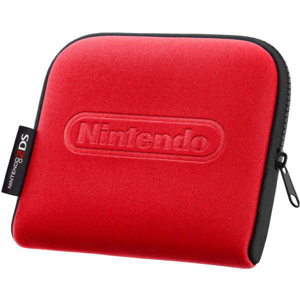 Nintendo 2DS Case Red official version LN54266 - NIN1086 | SCAN UK
