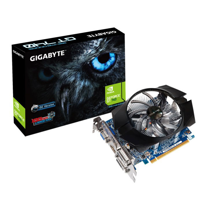 Gigabyte NVIDIA GT 740 Overclocked Graphics Card - 1GB LN57506 - GV ...