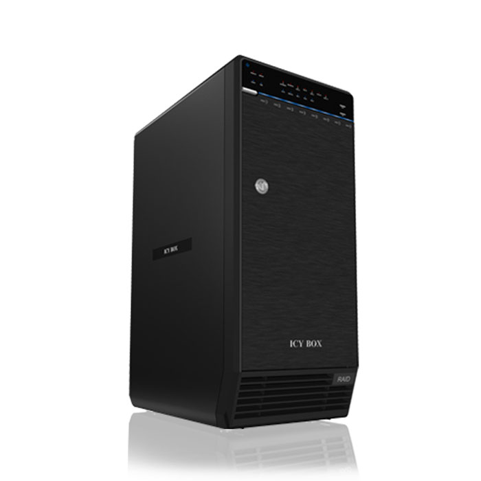 raidsonic 8 Bay 3.5 inch HDD USB 3.0 External RAID Enclosure Tower Box ...