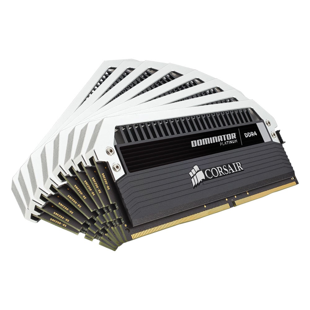 64 GB Quad Ch. 2400MHz DDR4 Corsair Dominator Platinum Performance ...