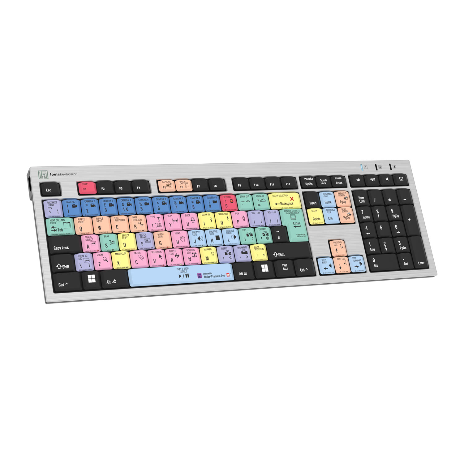Logickeyboard Premiere Pro CC Keyboard LN61503 - LKB-PPROCC-AJPU-UK ...