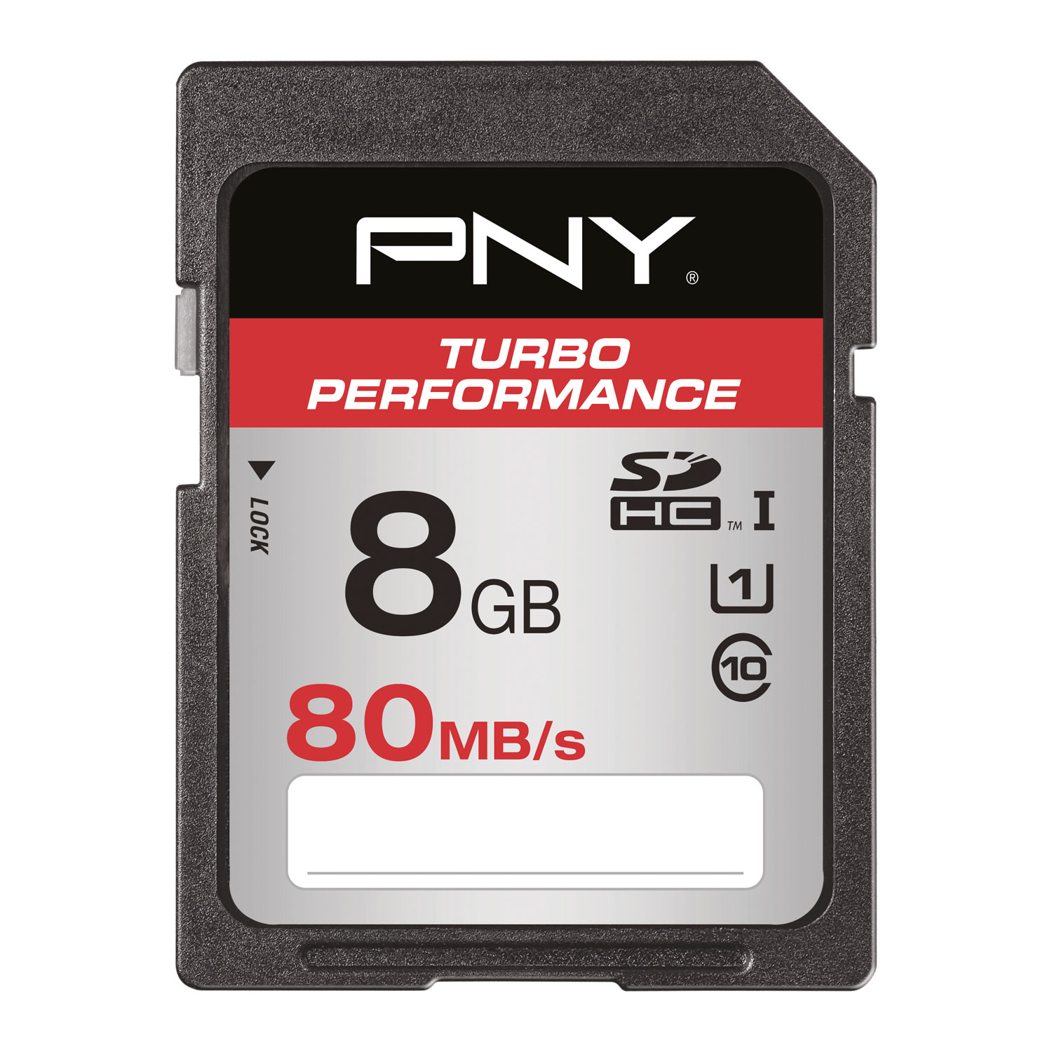 8GB SD High Speed Memory Card PNY SD8GBTURPER80-EF LN64368 | SCAN UK